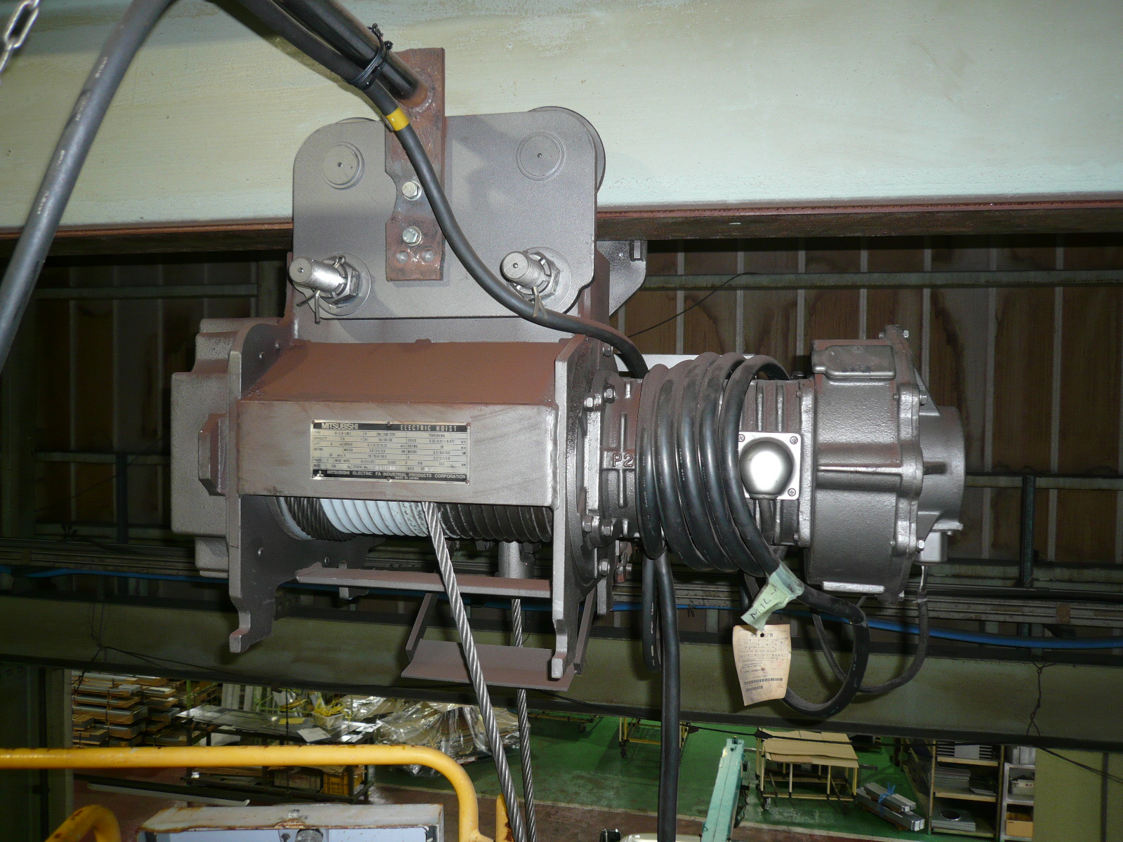 2．8t懸垂型 ホイスト 乗せ替え - 群馬クレーンメンテナンス株式会社